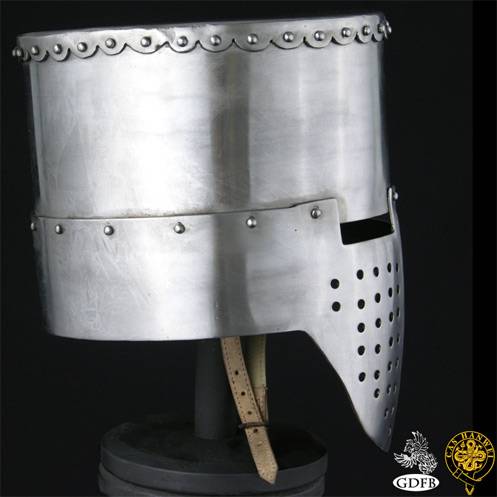 Gallery » Crusader Flat Top Helmet • King of Swords – The largest ...