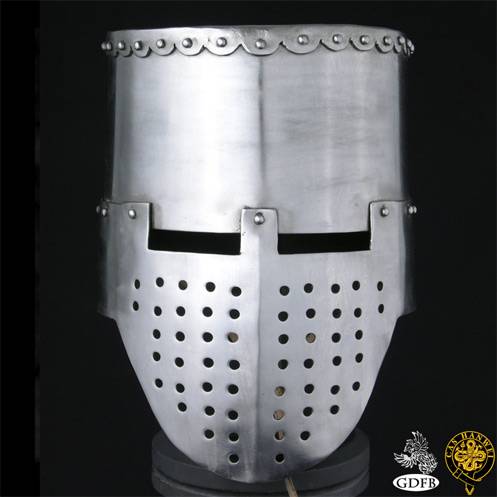 Gallery » Crusader Flat Top Helmet • King of Swords – The largest ...