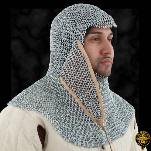 Gallery » Coif w/Inside Leather Covered Ventail, Right to Left • King ...