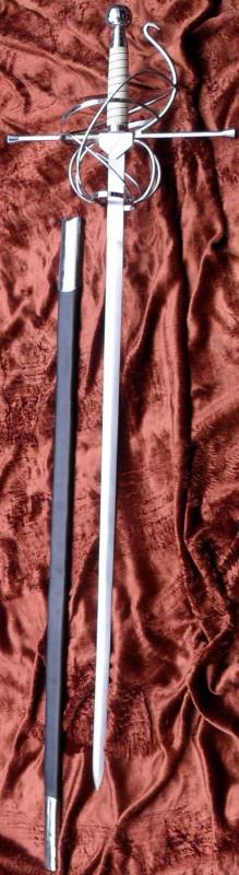 Gallery » Steel Swept Hilt Rapier (Bone Handle) • King of Swords – The ...